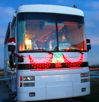 RV Holiday Décor Ideas, RV Windshield Replacement Near Me